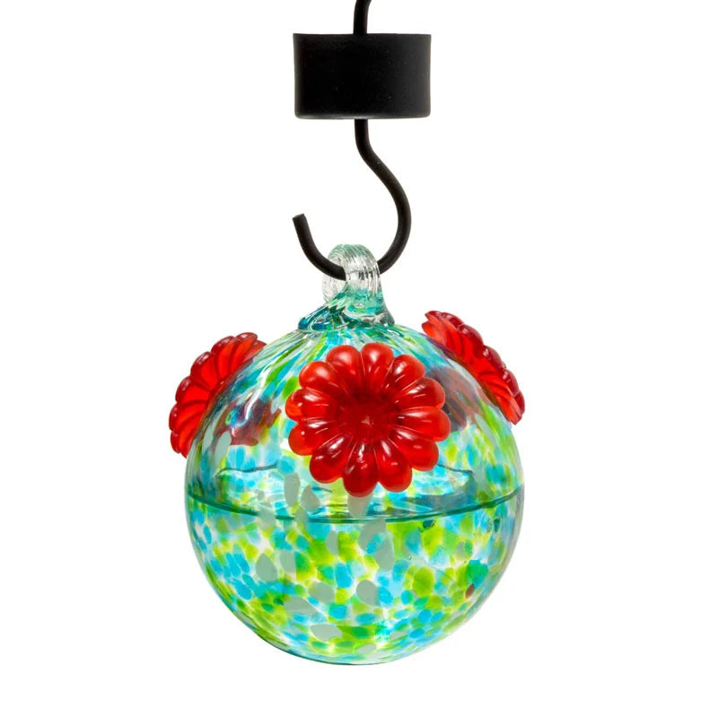 Glass Hummingbird Feeder – Breck's